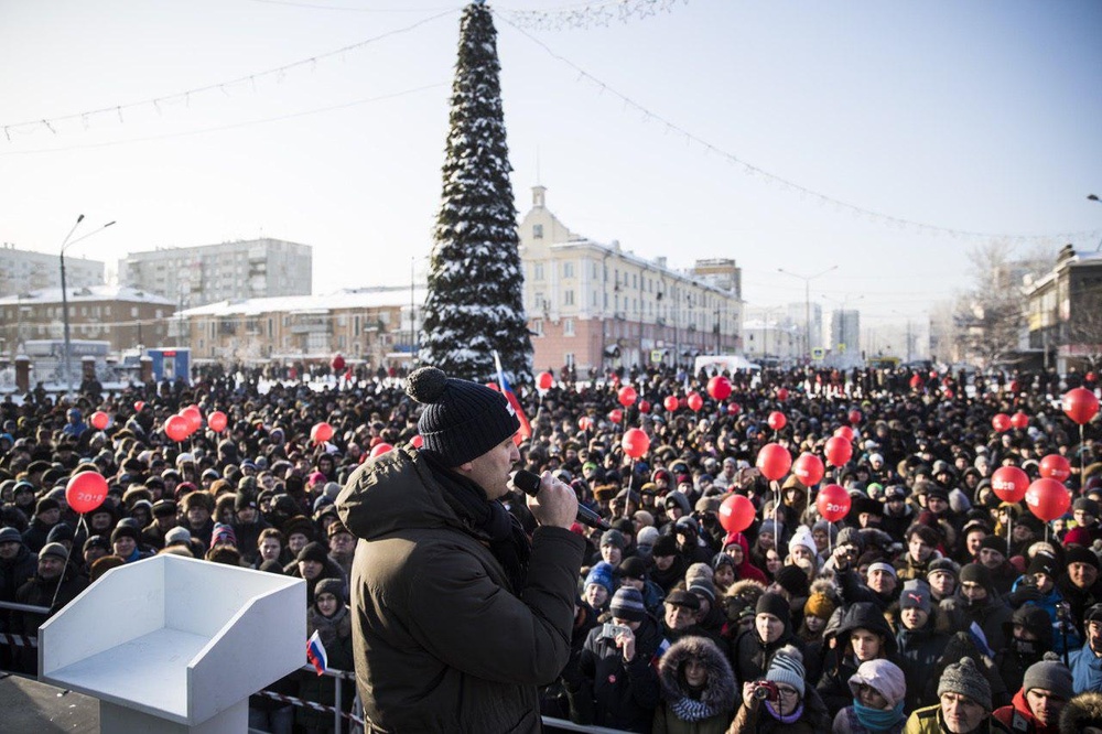 Navalny on the march – Navalny vs. Putin